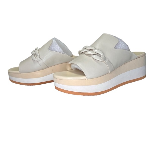 Matisse | Shoes | Matisse Jada Platform Wedge Chain Detail Bone Size 9m ...